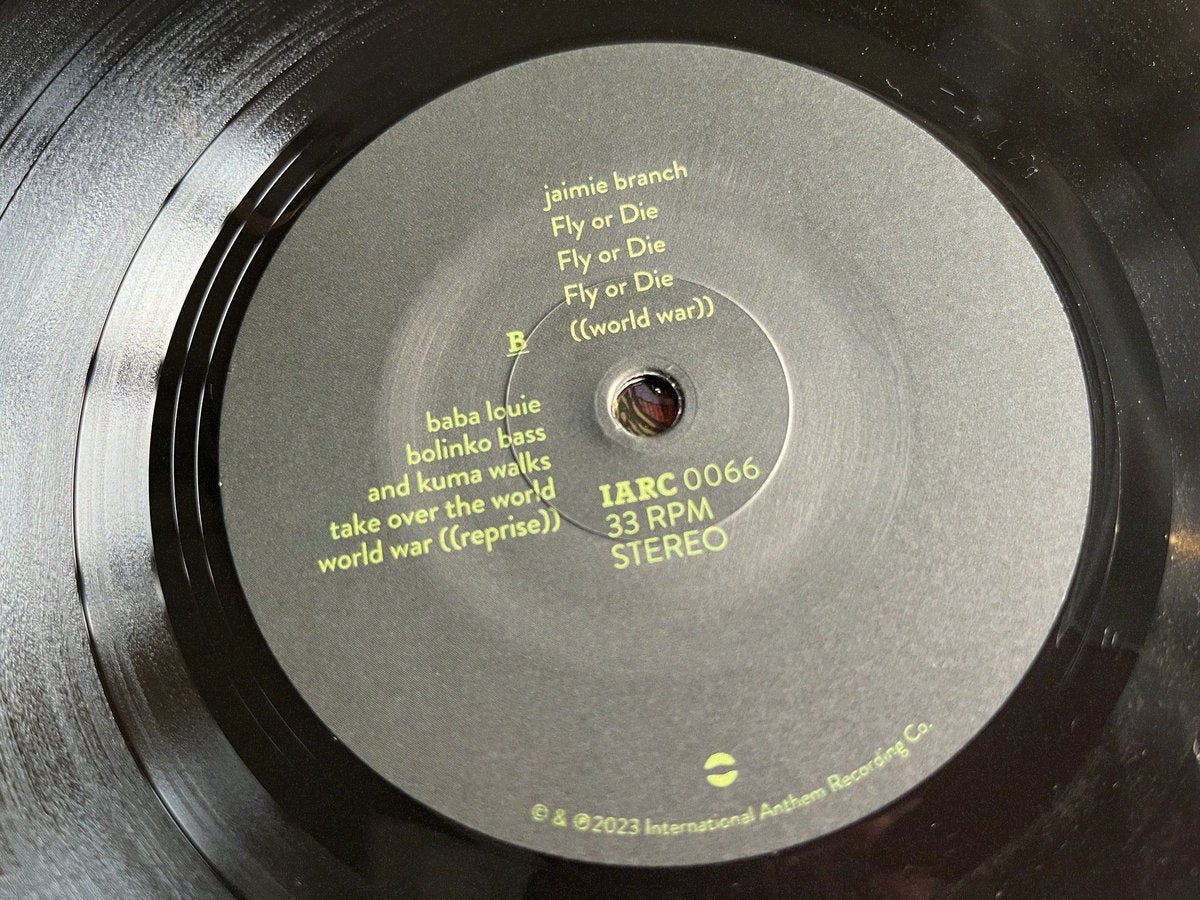 Jaimie Branch - Fly Or Die Fly Or Die Fly Or Die ((World War ...